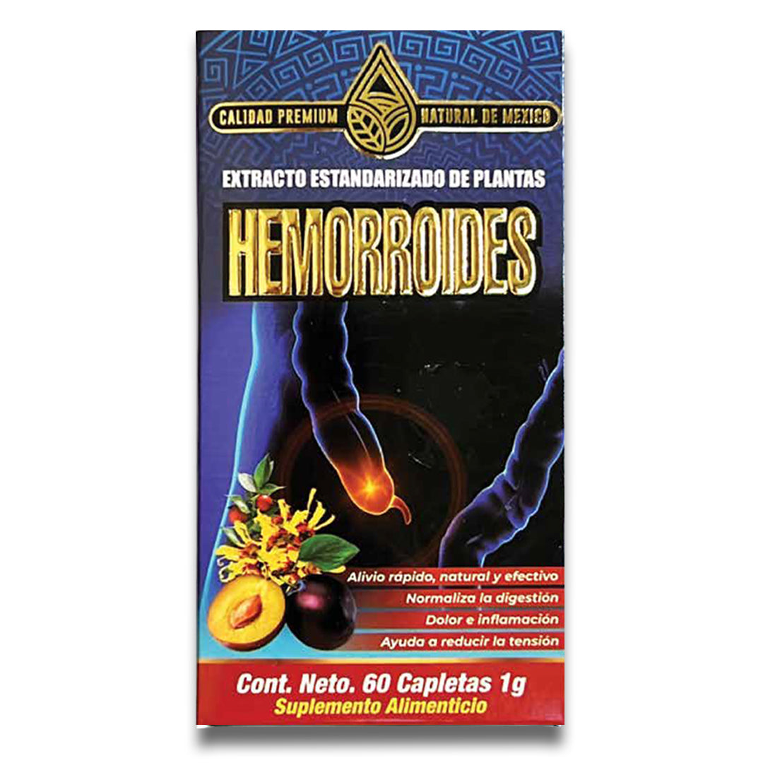 Hemorroides Suplemento Premium / Hemorrhoids Premium Supplement 60 Cap ...