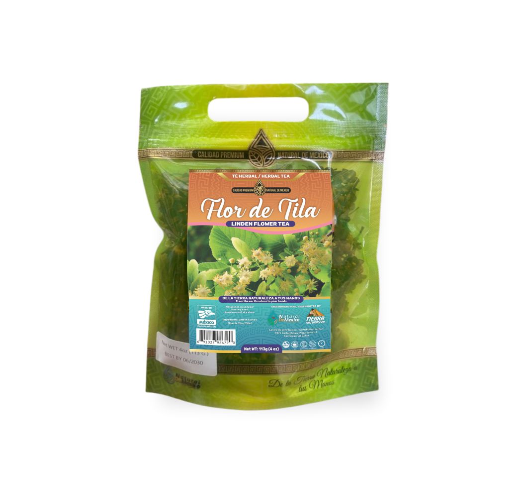 Flor de Tila Té Herbal 113g - 4 oz / Linden Flower Herbal Tea 113g - 4 ...