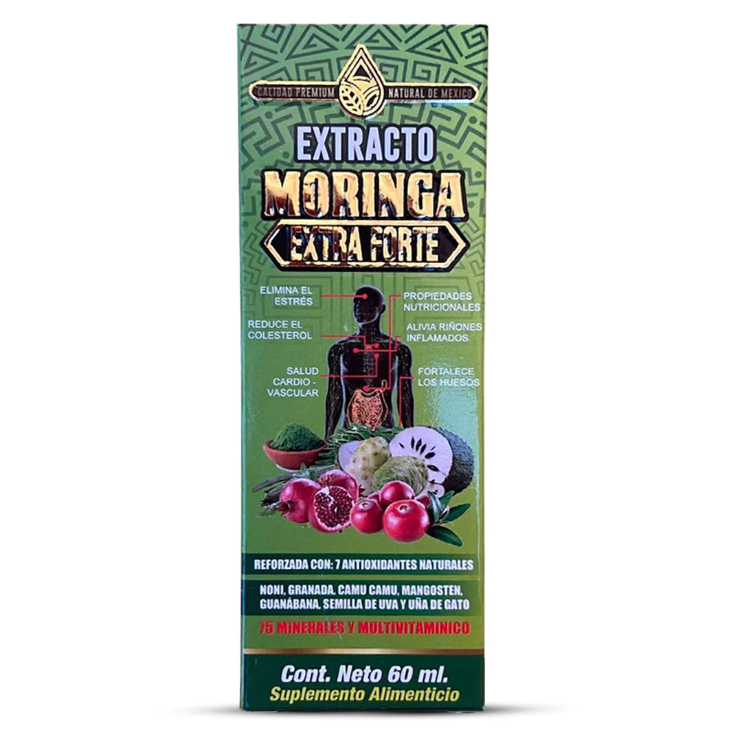 Extracto Moringa Extra Forte / Extract 60 Ml. – Natural de Mexico